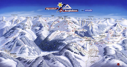 Skigebiet Goldegg Salzburger Land Österreich - Webcams, Schneehöhen ...